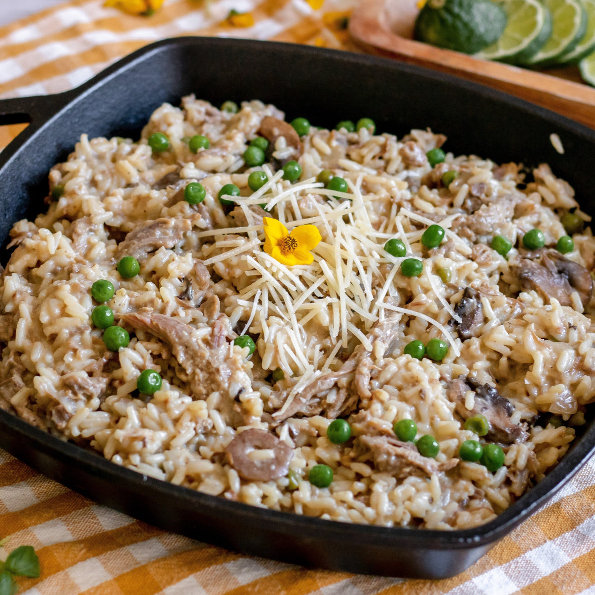 Beef and Mushroom Creamy Risotto - Case – Let's Dish! Popup